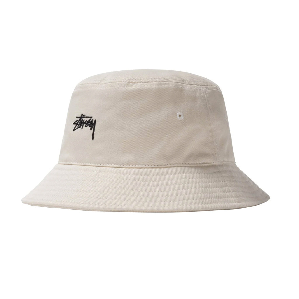 Stussy : Stock Bucket Hat - Natural – arts - rec
