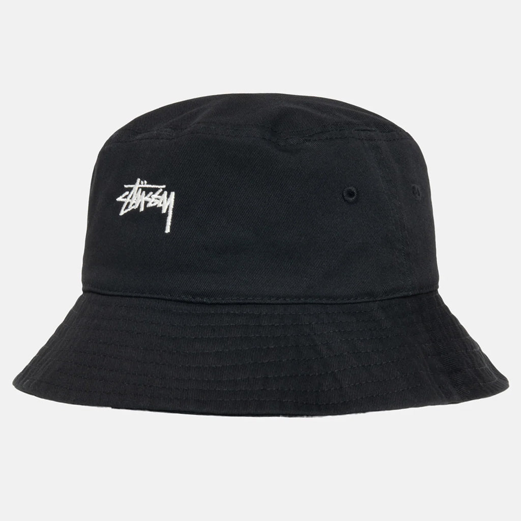 Stussy : Stock Bucket Hat - Black – arts - rec