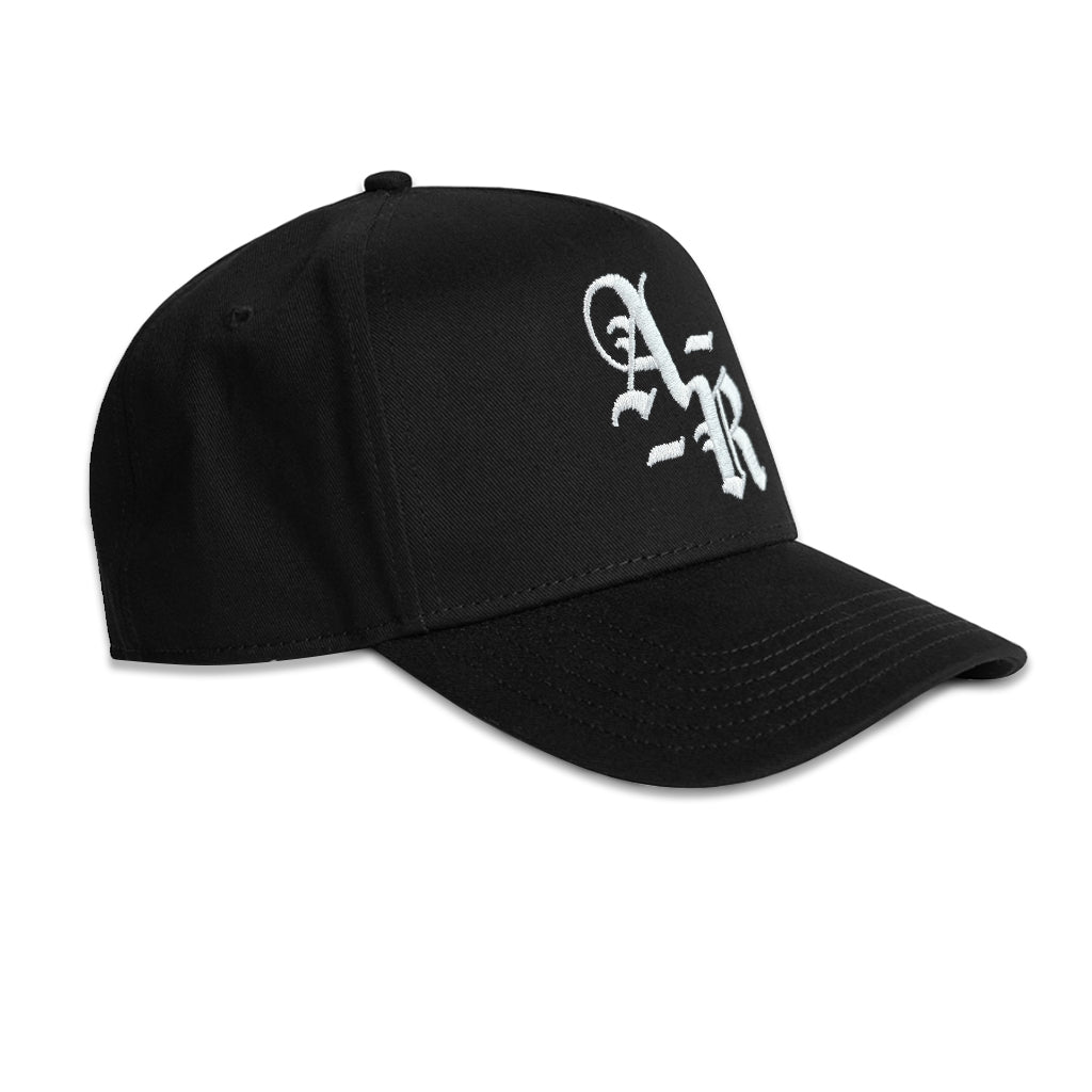 Arts-Rec Embroidered Old English Snapback Hat - Black – arts - rec