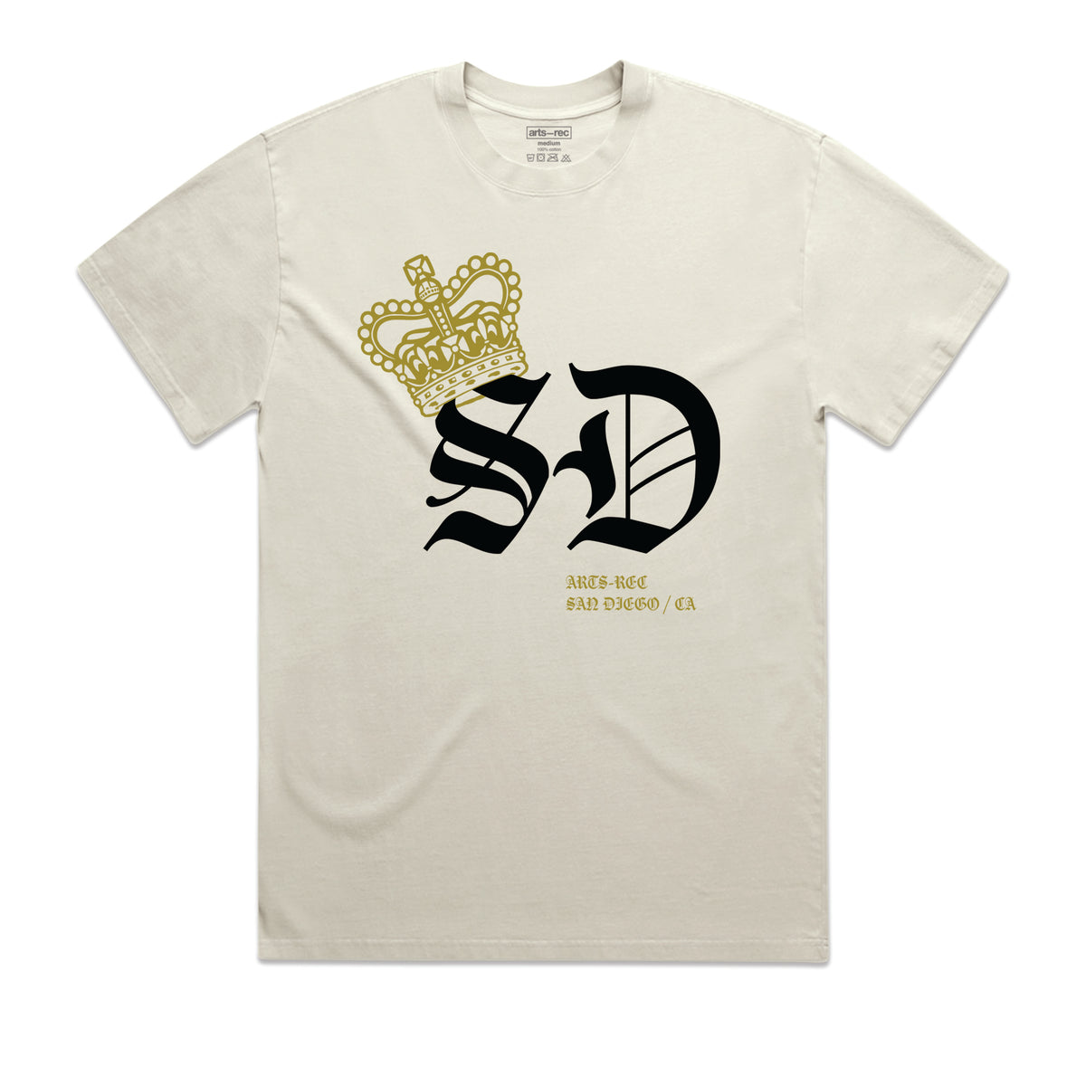Arts-Rec OE Crown Tee – arts - rec