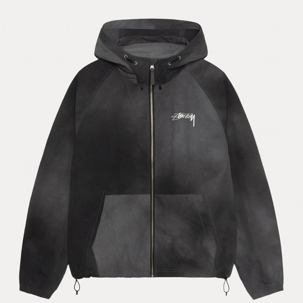 Stussy : Beach Shell Wave Dye Jacket - Black – arts - rec
